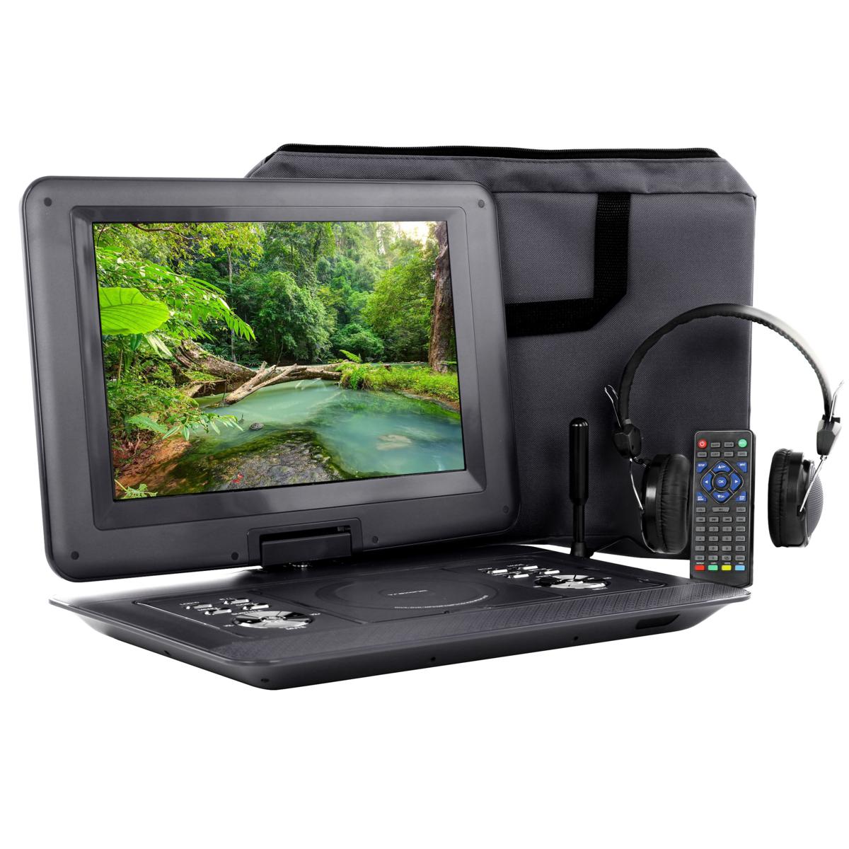 Trexonic 14.1 Inch Portable DVD Player with Swivel TFT-LCD Screen | HSN
