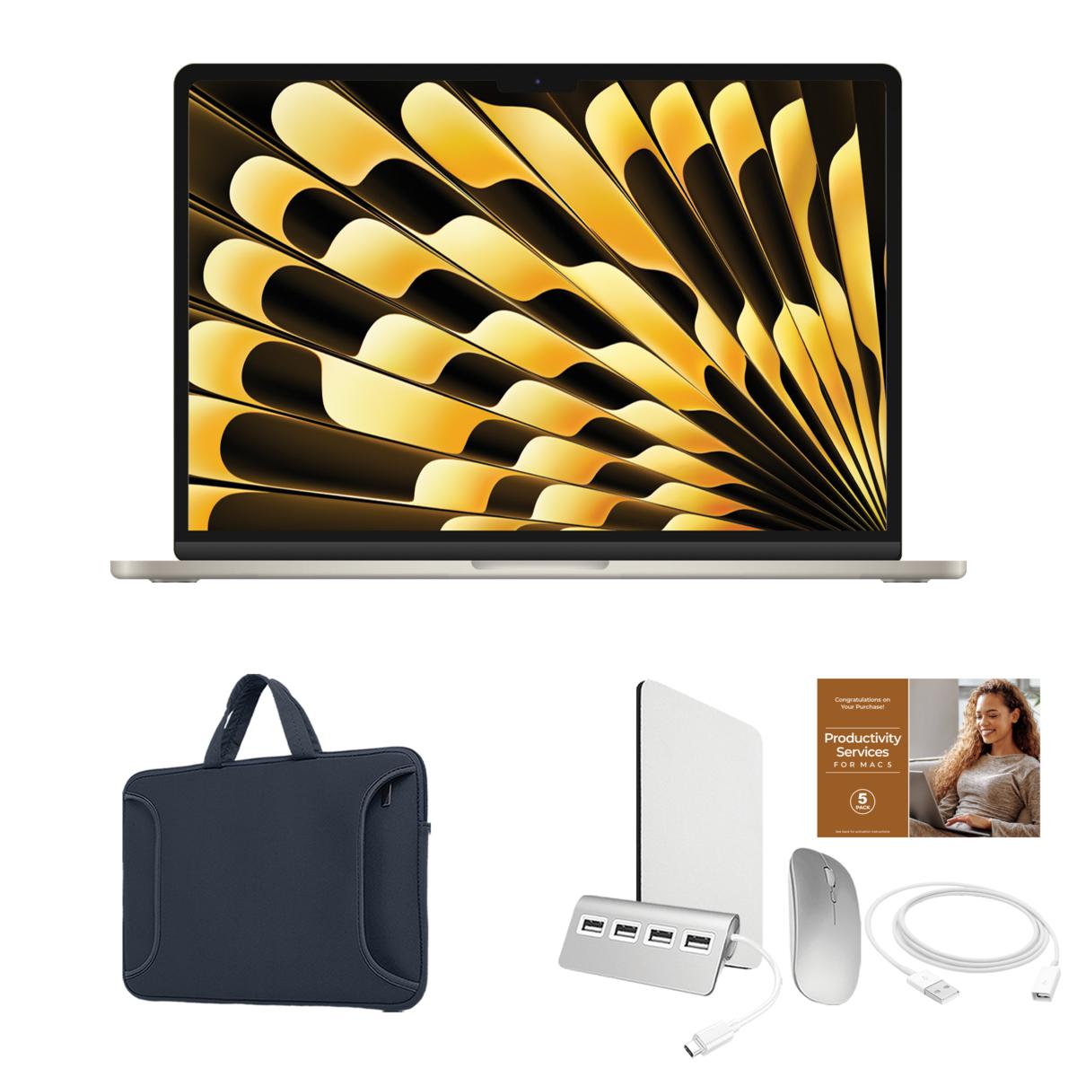 Apple Macbook Air 15" M2 512GB Bundle - 21491002 | HSN