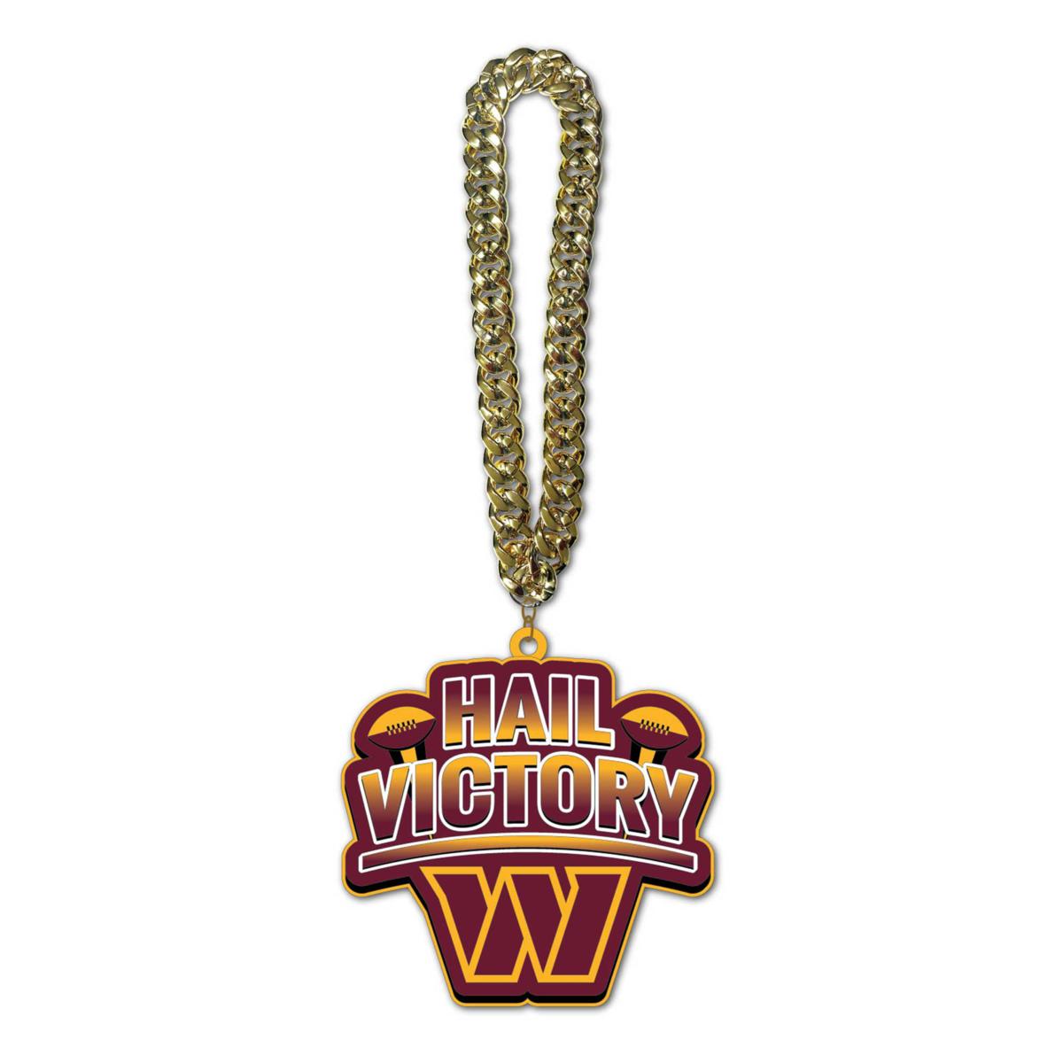 MOJO Washington Commanders Slogan Fan Chain Necklace - 22196091 | HSN
