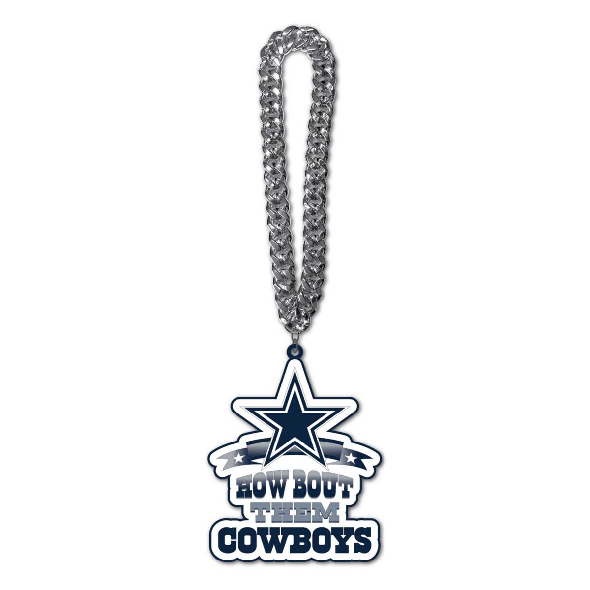 MOJO Dallas Cowboys Slogan Fan Chain Necklace - 22196107 | HSN
