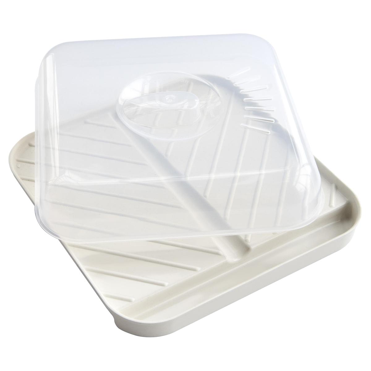 Nordic Ware Slanted Bacon Tray with Lid | HSN