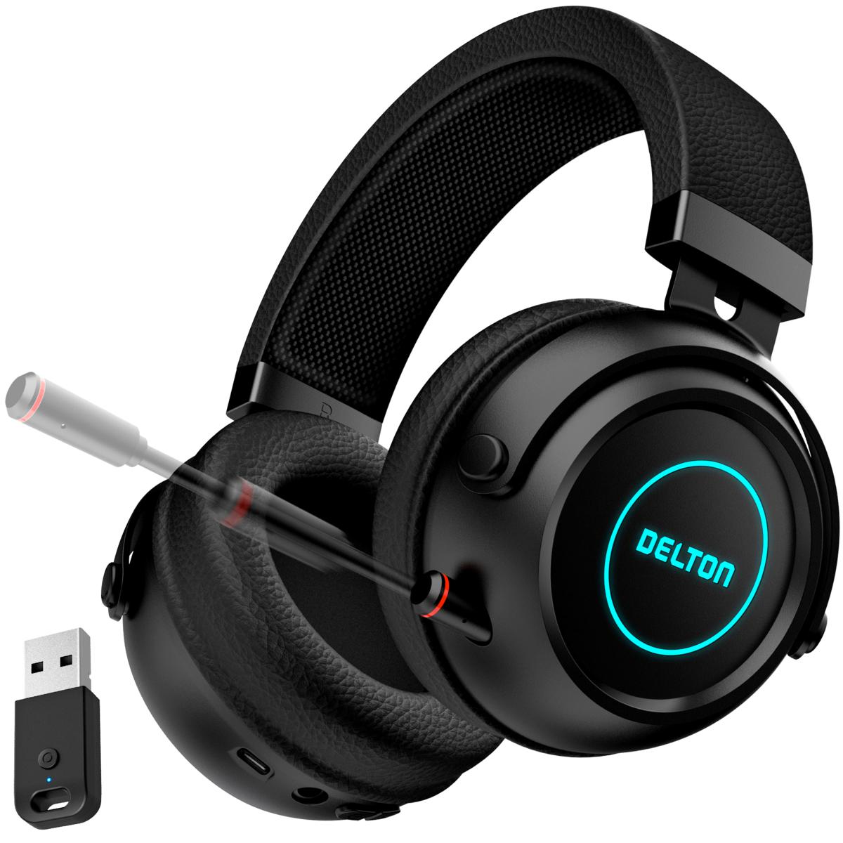 Delton G520 Wireless Noise Cancelling Gaming/Work Headset - 35H | HSN