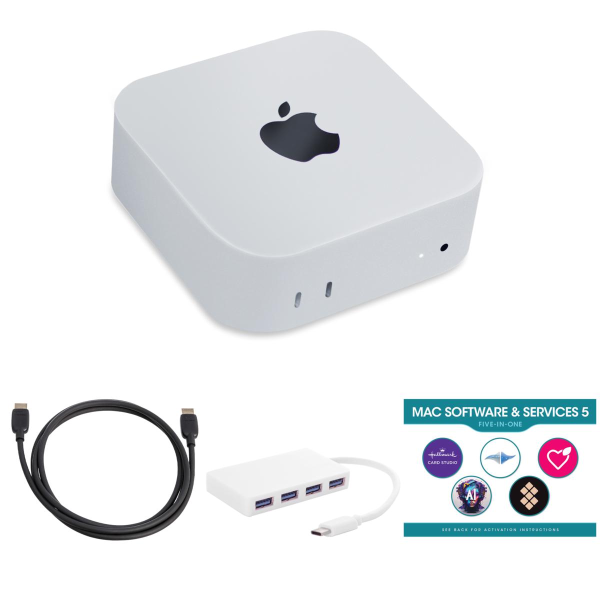 Apple Mac mini M4 10-Core CPU 10-Core GPU Bundle - 23532232 | HSN