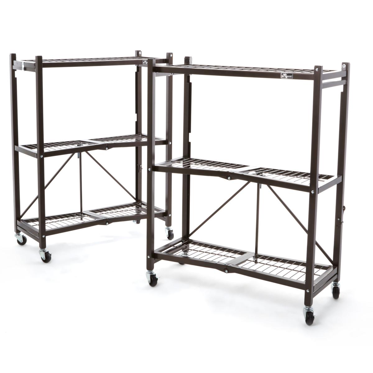 Origami Heavy Duty 3-Tier Rack 2-pack - 8916800 | HSN