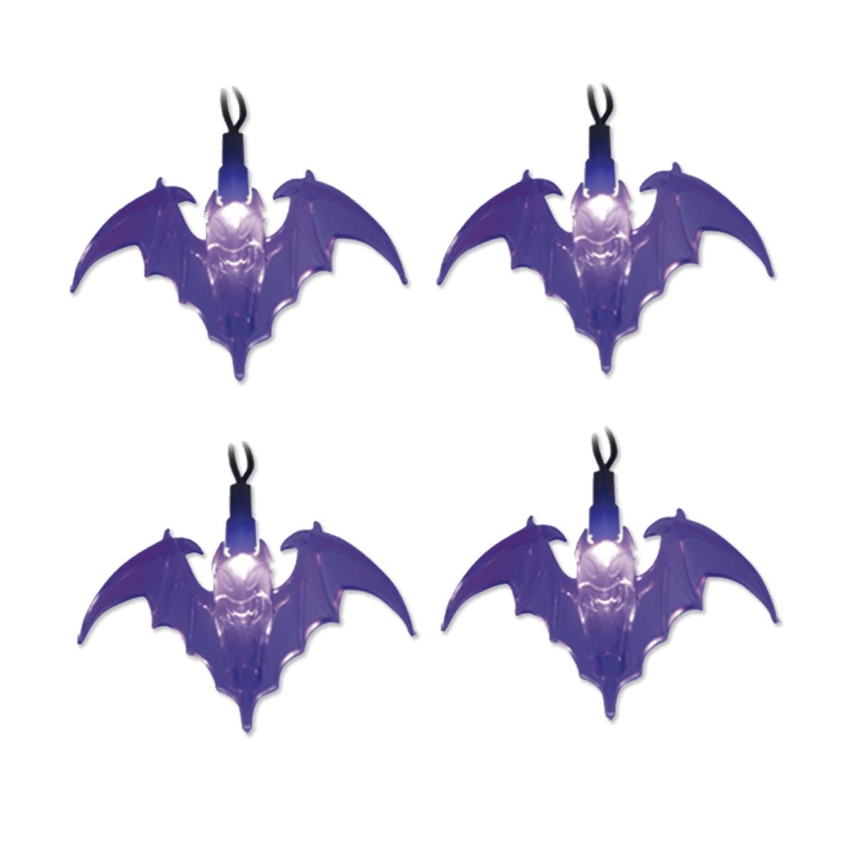 Battery-Operated Purple Bat-Shaped Lights - 6953300 | HSN