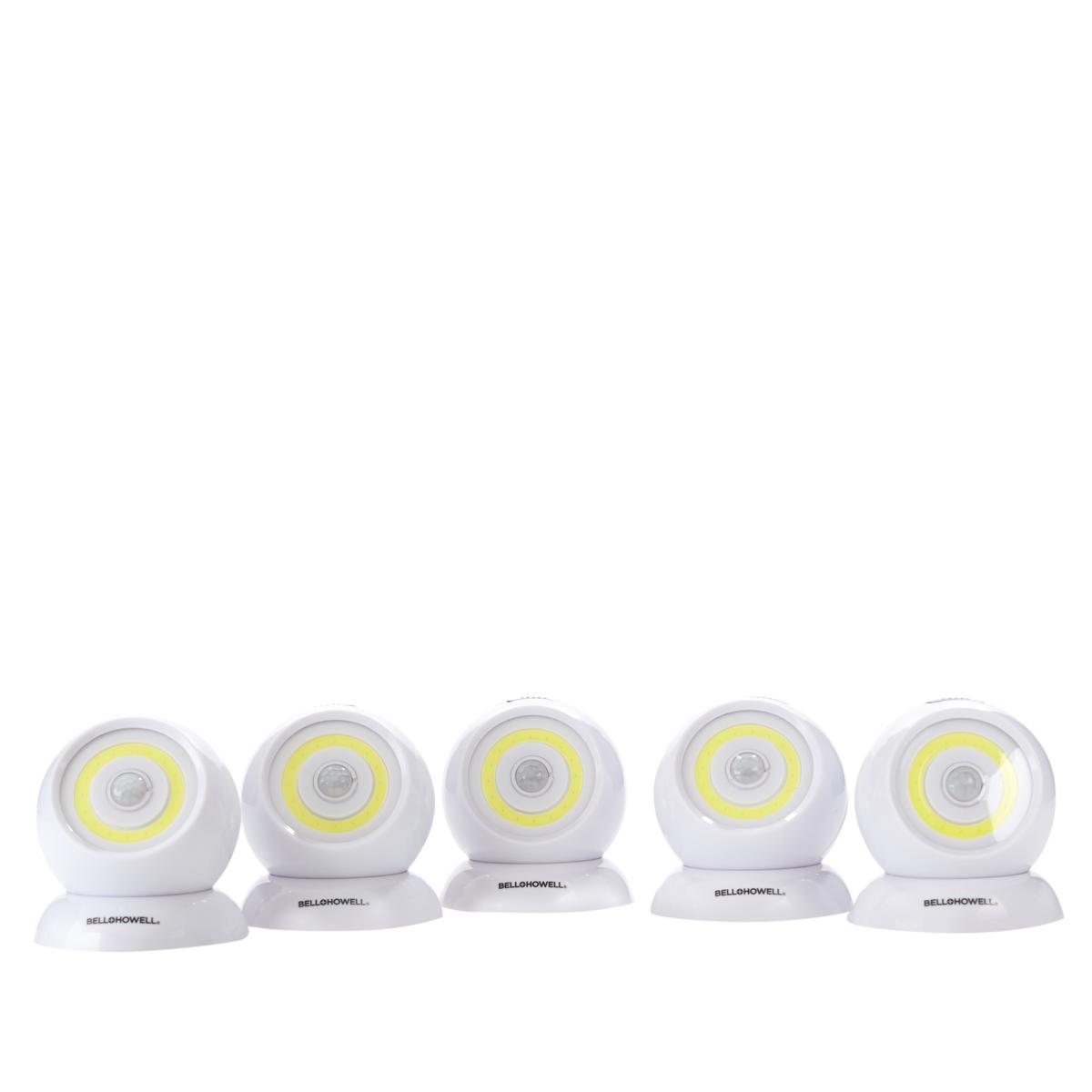 Bell + Howell 5-pack Motion-Activated 200-Lumen Lights - 9716690 | HSN