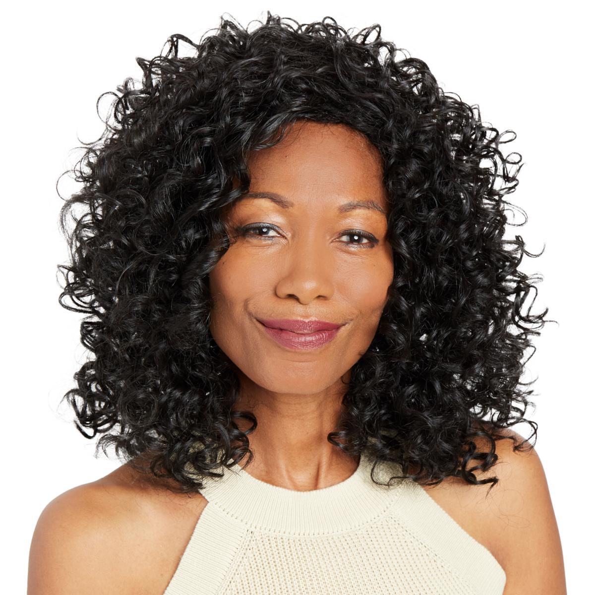 Gabor Essentials Motivation Heat-Friendly Textured Spiral Curled Wig | HSN