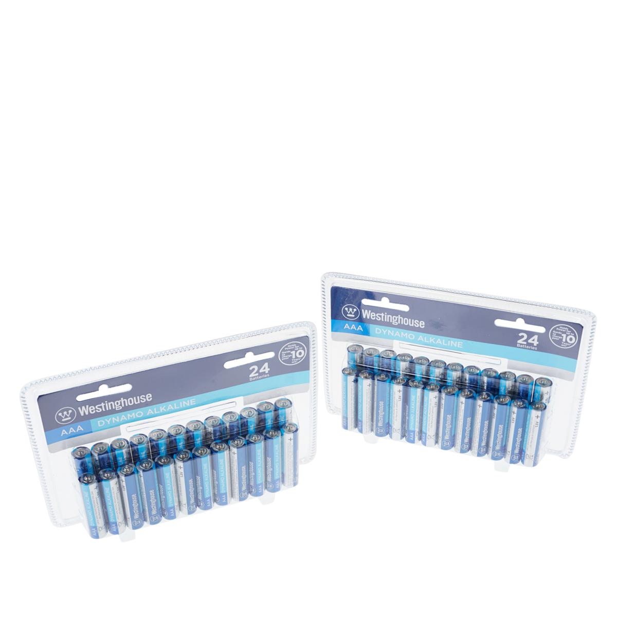 Westinghouse 48-pack AAA Alkaline Batteries | HSN