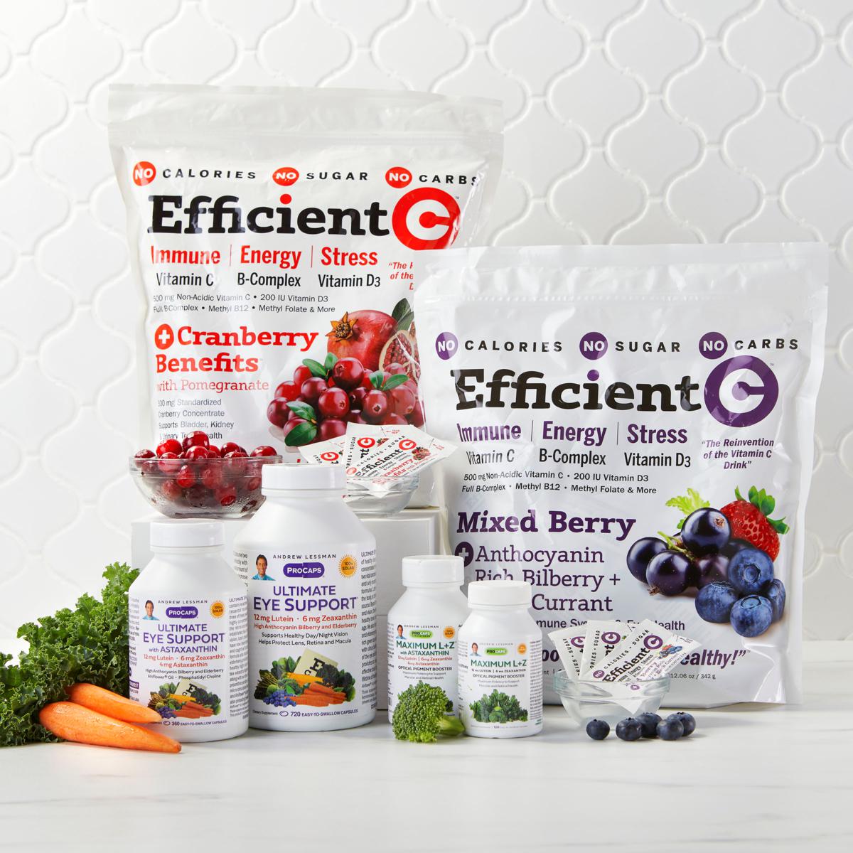 Andrew Lessman Efficient-C Mixed Berry | HSN