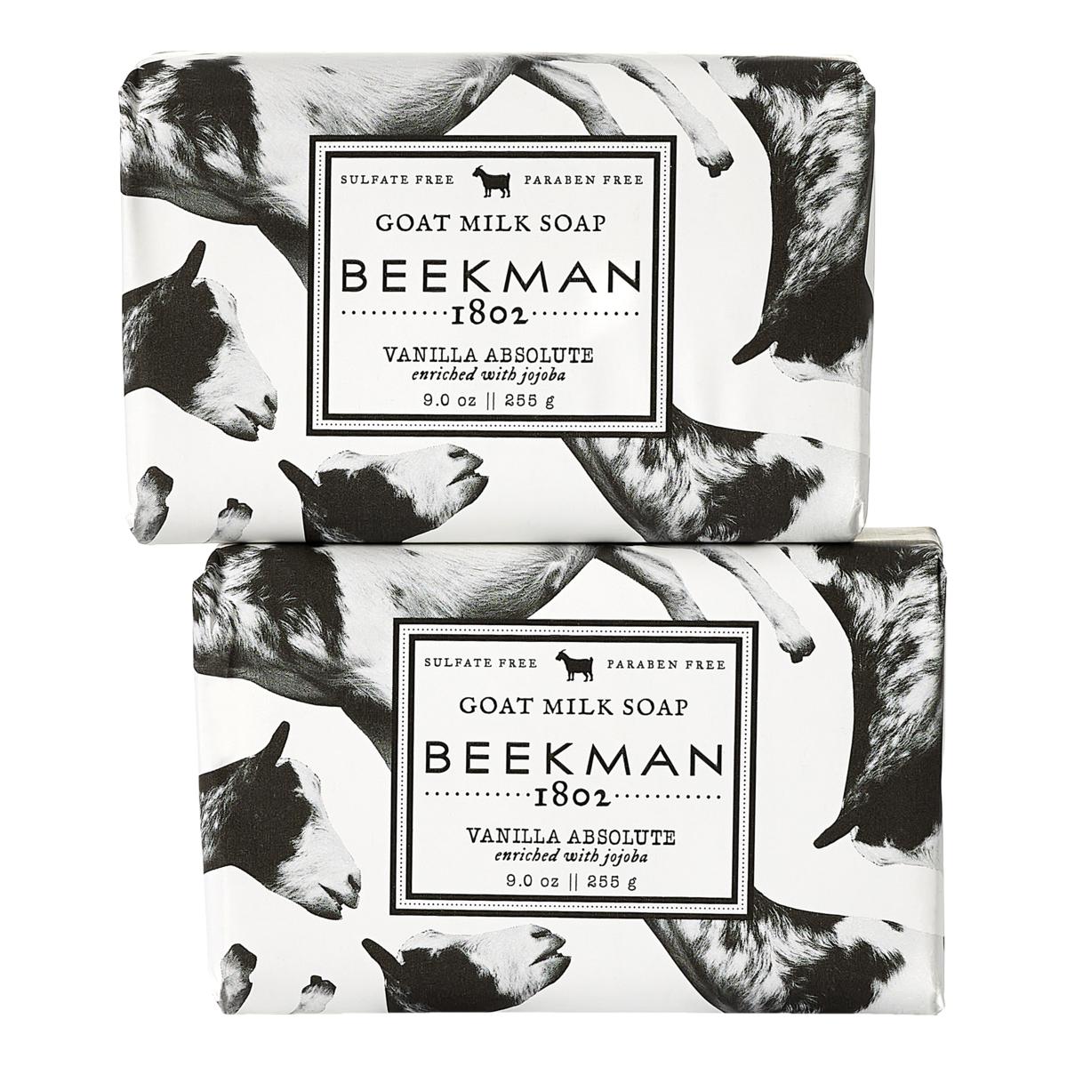 Beekman 1802 2-piece Goat Milk Bar Soap - Vanilla Absolute | HSN