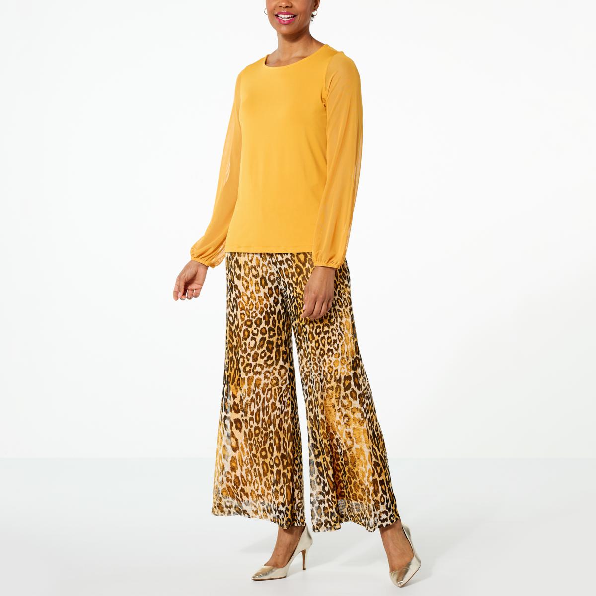 (HSN) Antthony 2-piece Mesh Knit Pant Set – TVShoppingQueens