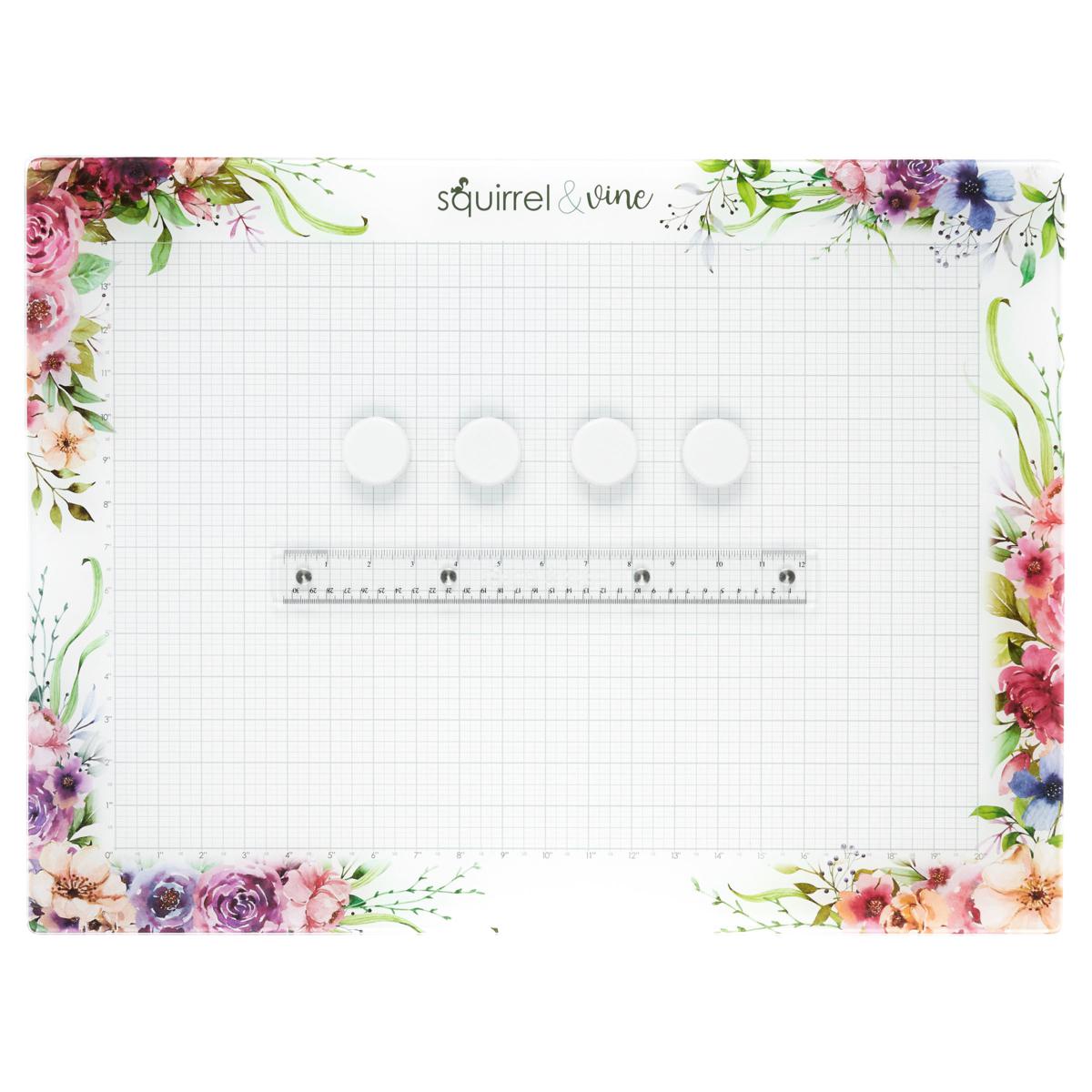 LDRS Creative White Magnetic Glass Craft Mat Kit | HSN