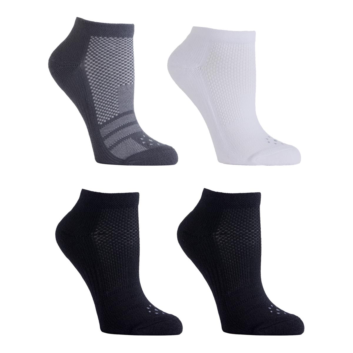 Copper Life 4-pack Infrared and Ultraguard Ankle Socks | HSN