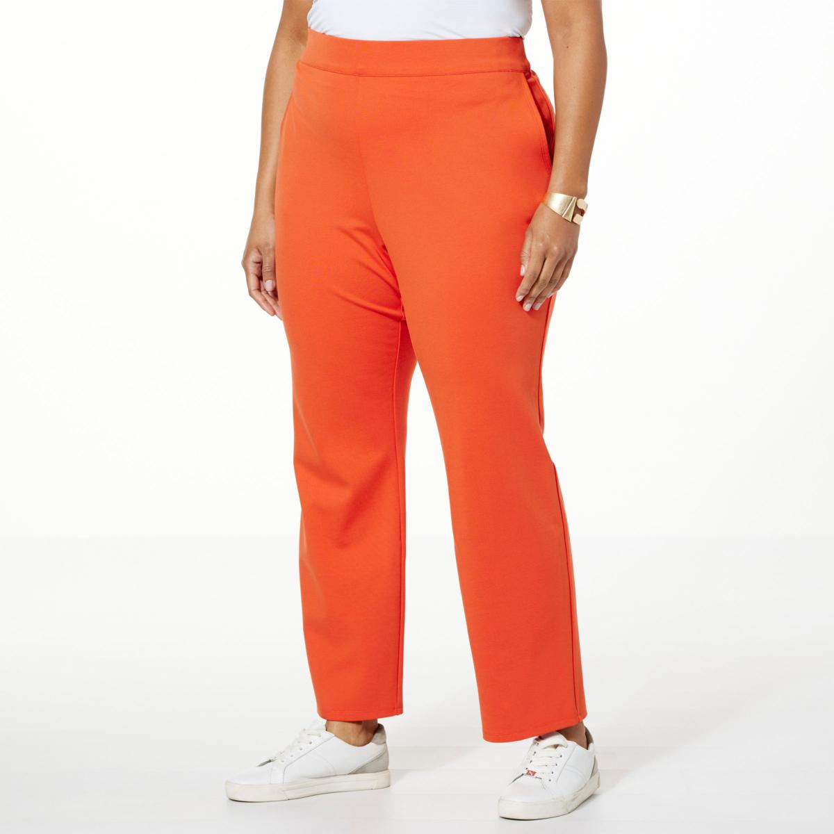 WynneLayers 360stretch Narrow Pant with Back Seam Detail | HSN