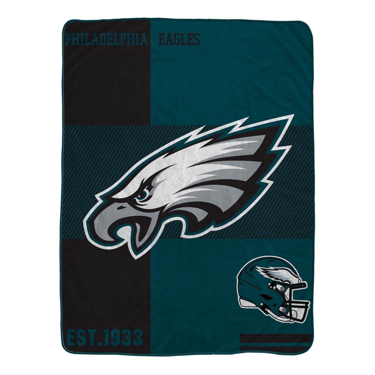 Officially Licensed NFL Pegasus Sherpa 60"L x 80"W Throw - Eagles ...