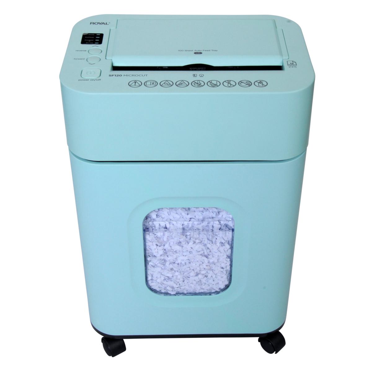 Royal 100-Sheet Microcut Shredder with 4.5-Gallon Drop Bin - 22129618 | HSN