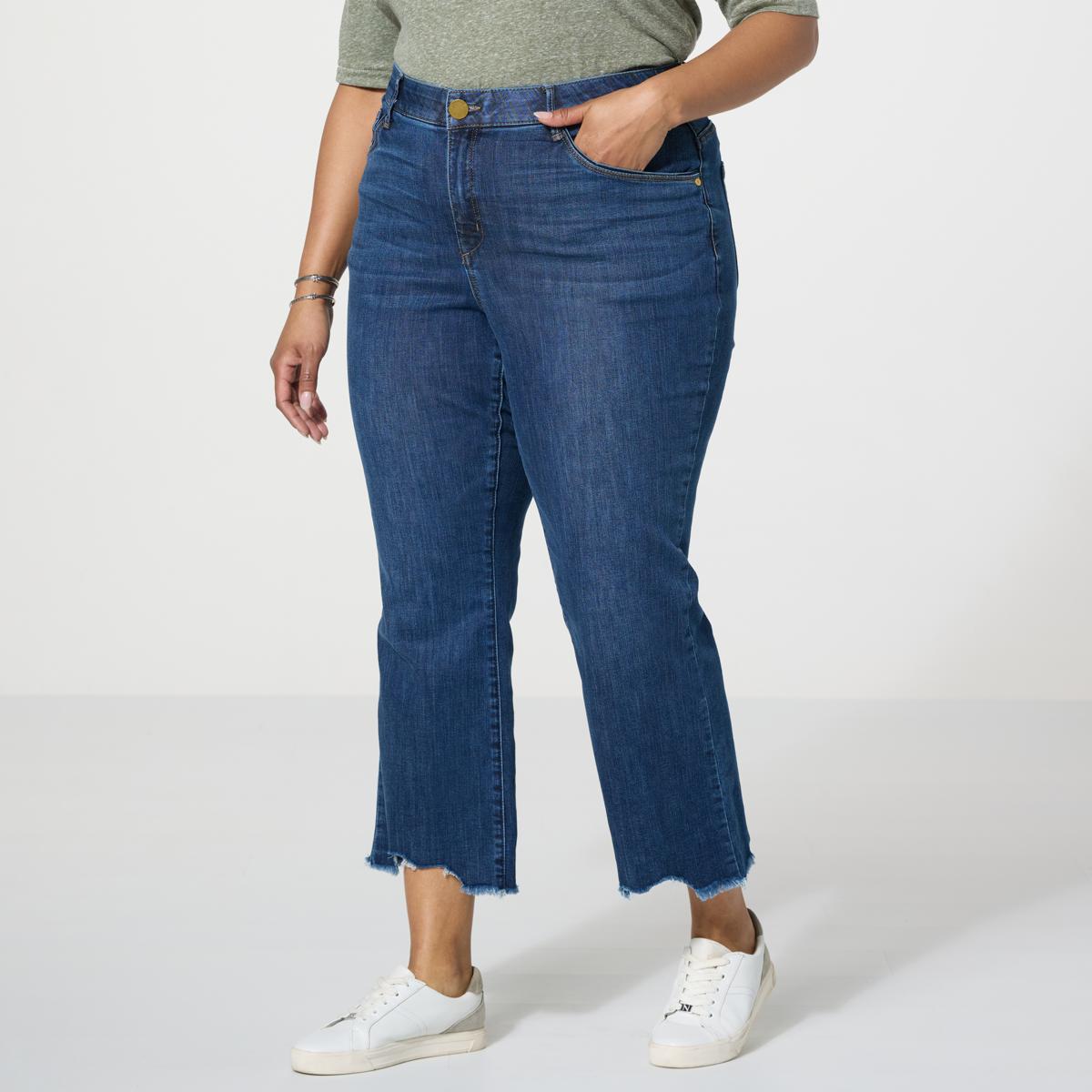 Democracy "Ab"solution® Skyrise Barely Boot Jean | HSN