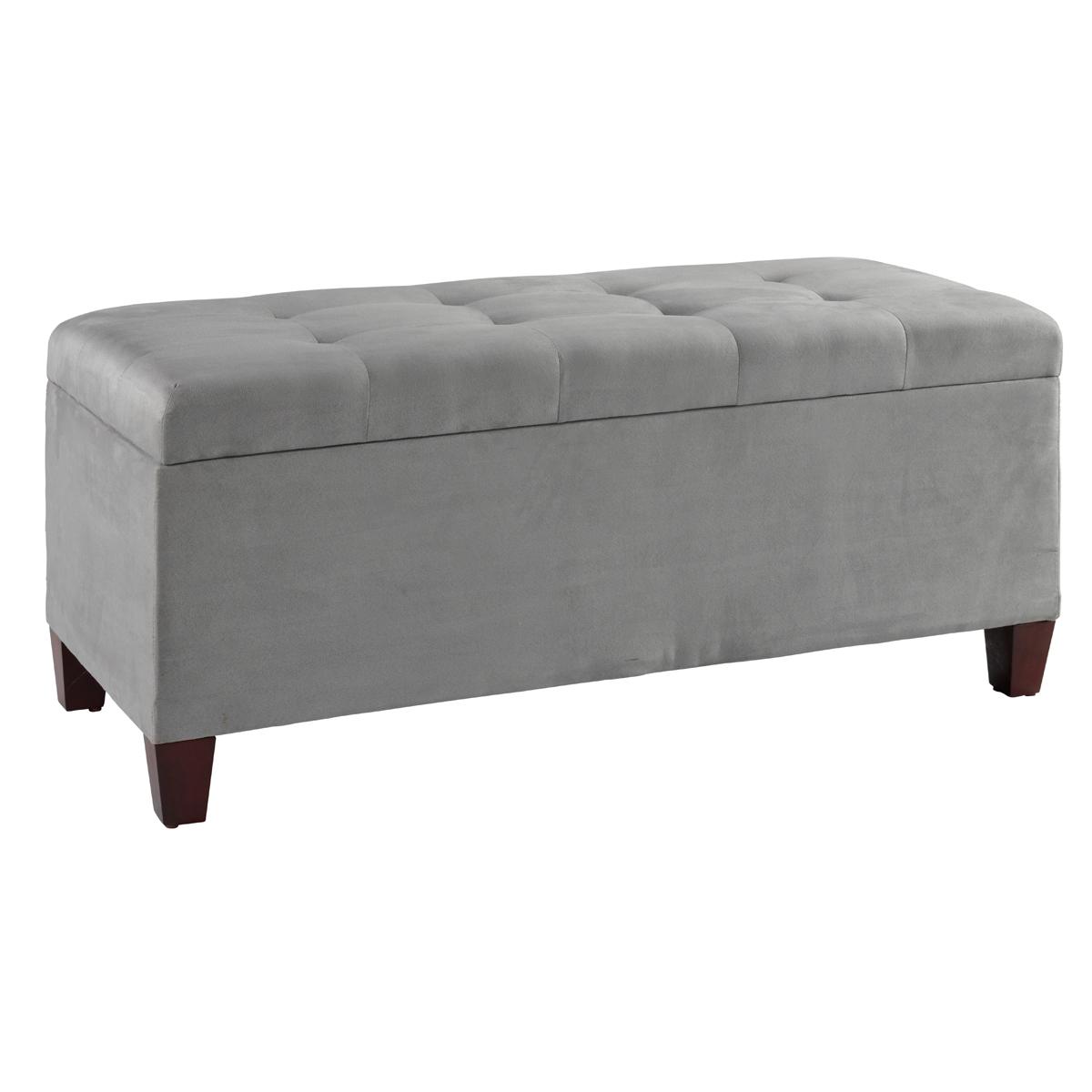 Linon Home Holly Shoe Storage Ottoman - 8595976 | HSN