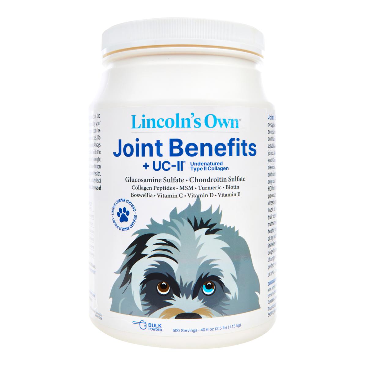 Andrew Lessman Joint Benefits for Dogs UC-II - 500 servings | HSN