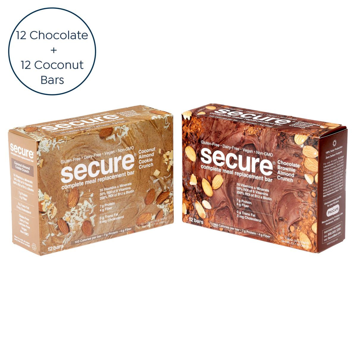 Andrew Lessman Secure Complete Meal Replacement Bars - 24-count | HSN