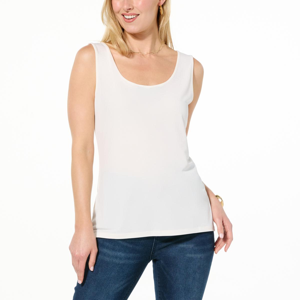 Colleen Lopez 2-Way Tank with Reversible Neckline | HSN
