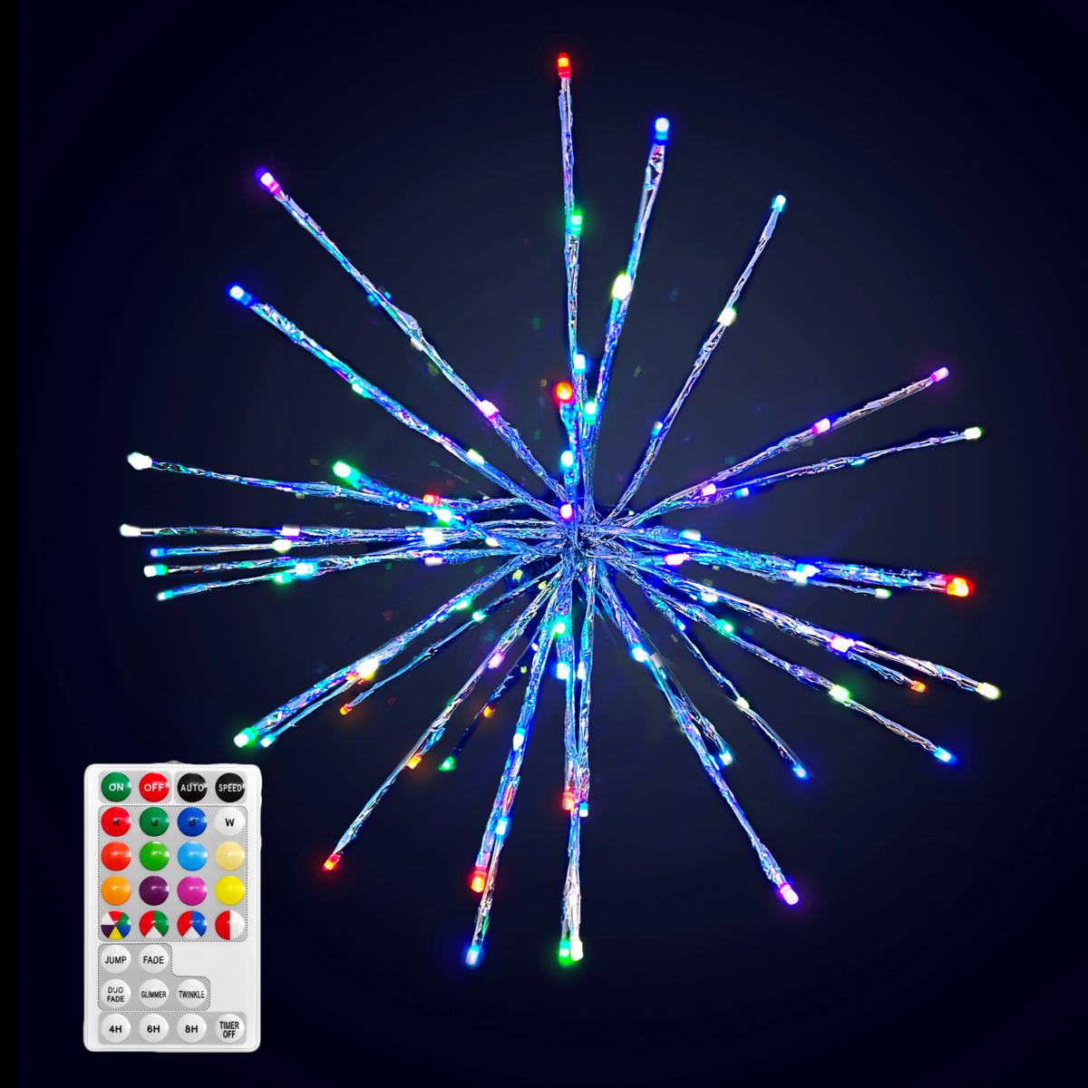 Winter Lane 18" Bendable LED Sparkler with Remote | HSN