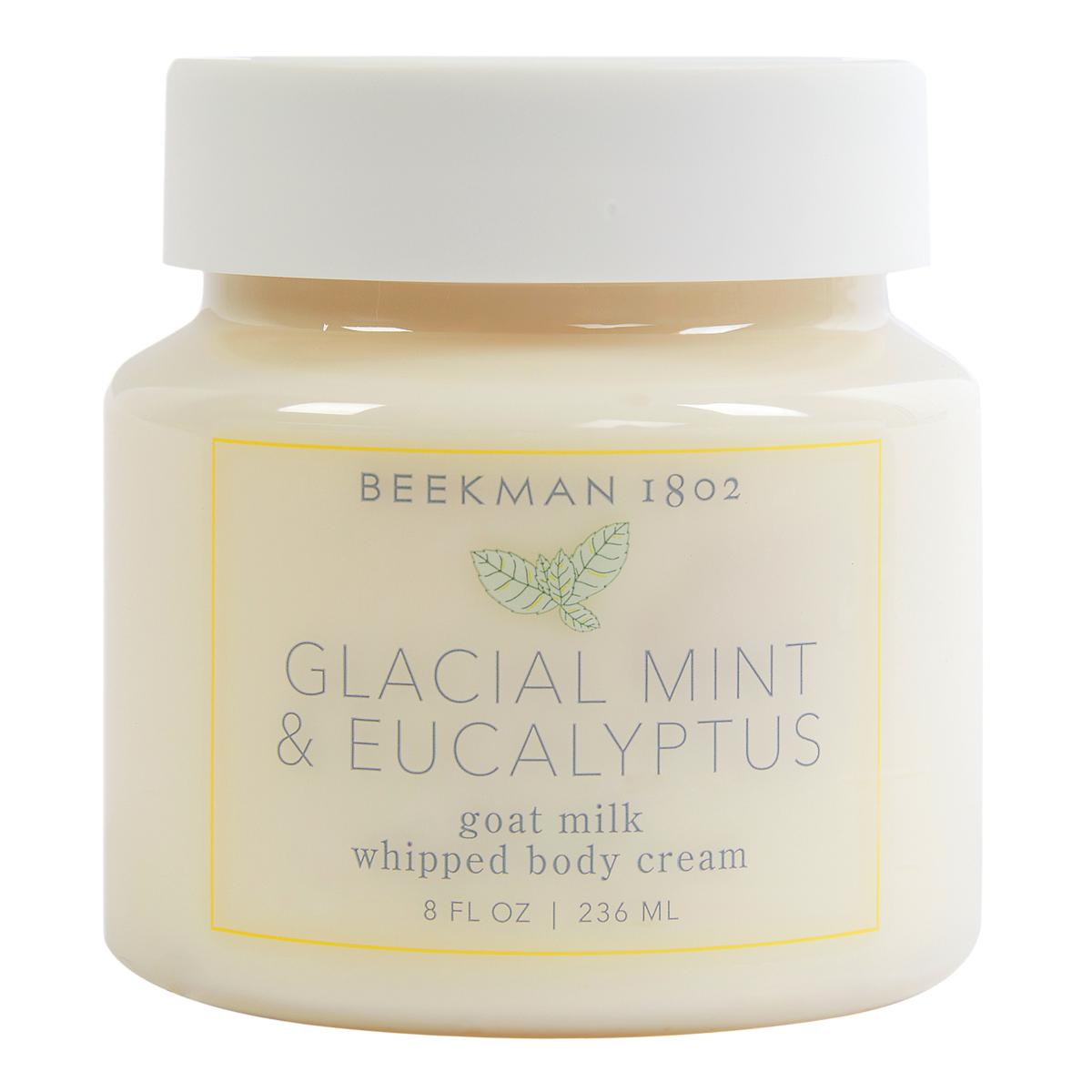 Beekman 1802 Goat Milk Glacial Mint Eucalyptus 8oz Body Cream ...