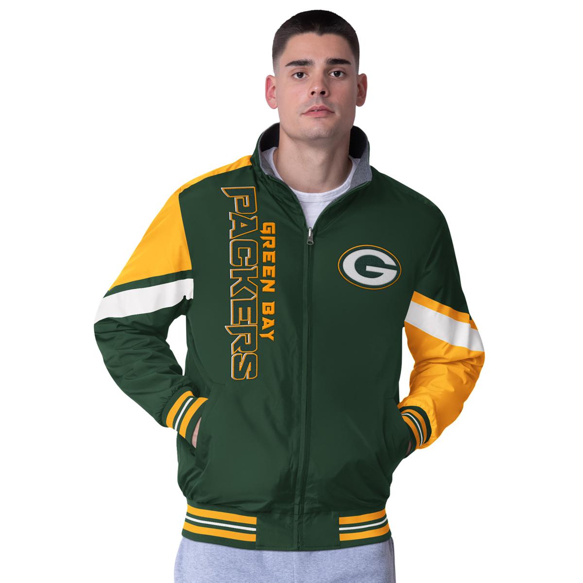 Officially Licensed NFL by Carl Banks Reversible Jacket - Packers | HSN