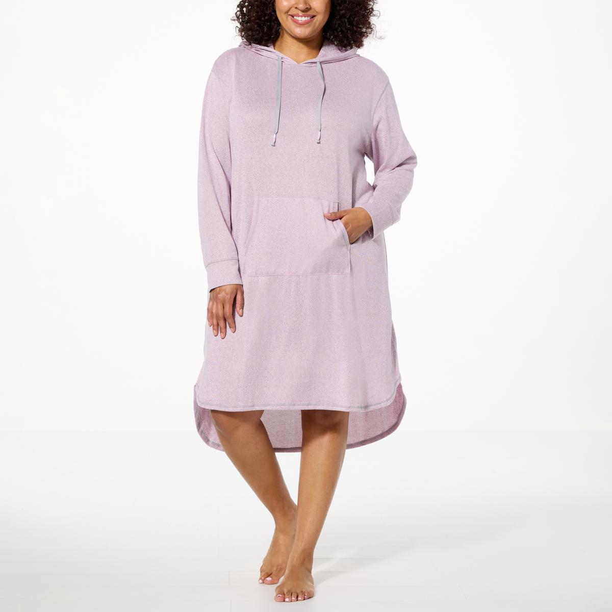 Comfort Code So Cozy Marled Hooded Lounger | HSN