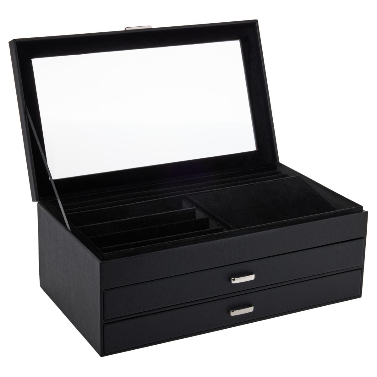 Colleen's Prestige™ 3-Layer Jewelry Box with Window - 23324353 | HSN
