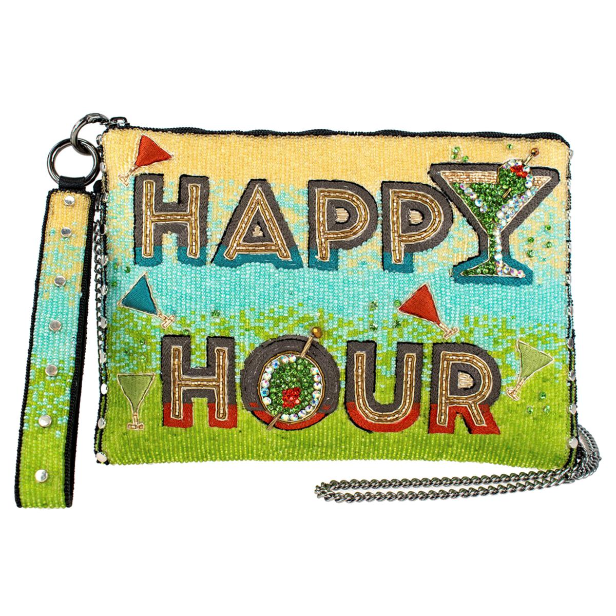 Mary Frances Handbag Hand-Beaded Crossbody/Clutch | HSN
