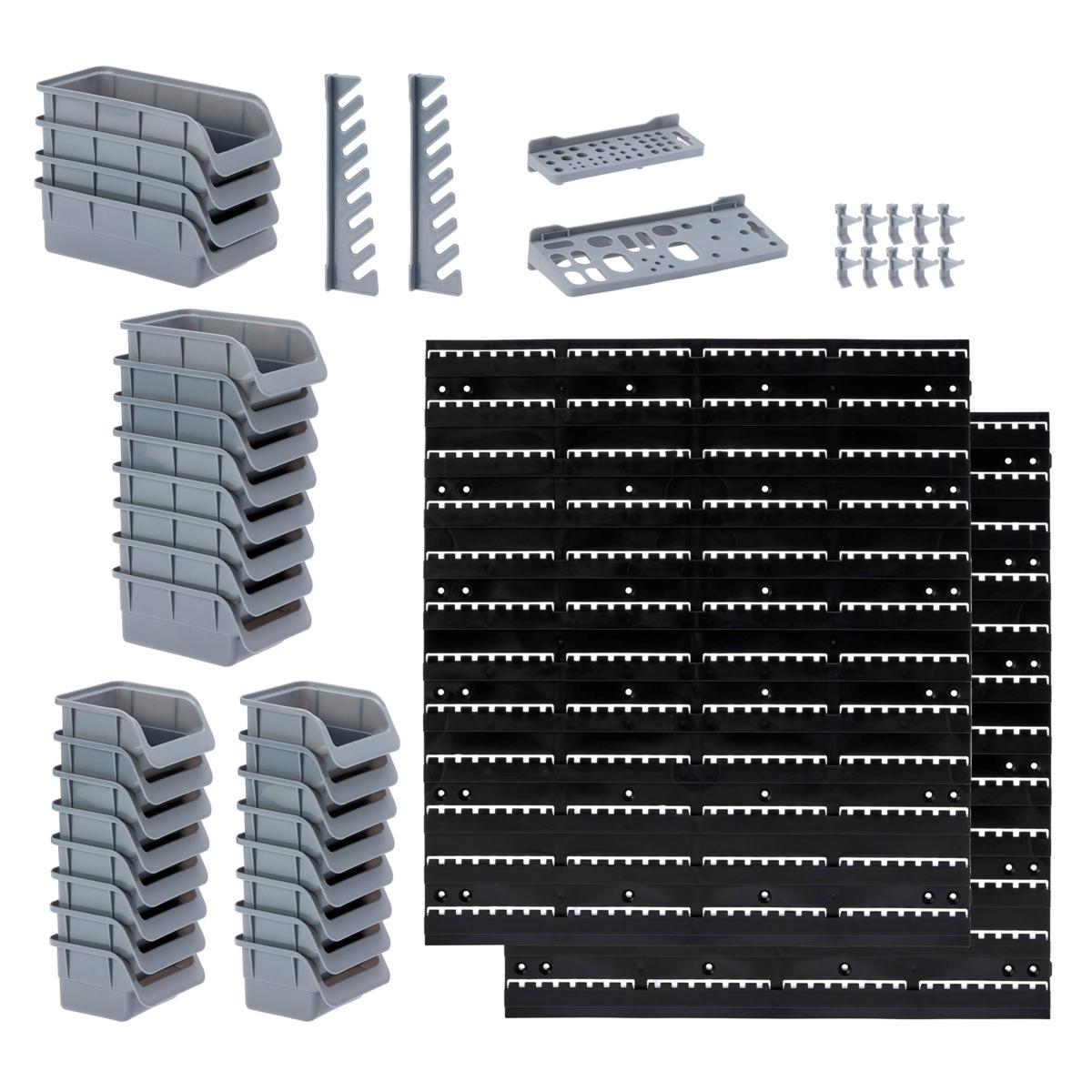 Improvements 44-piece Wall-Mounted Do-it-Yourself Tool Organizer | HSN