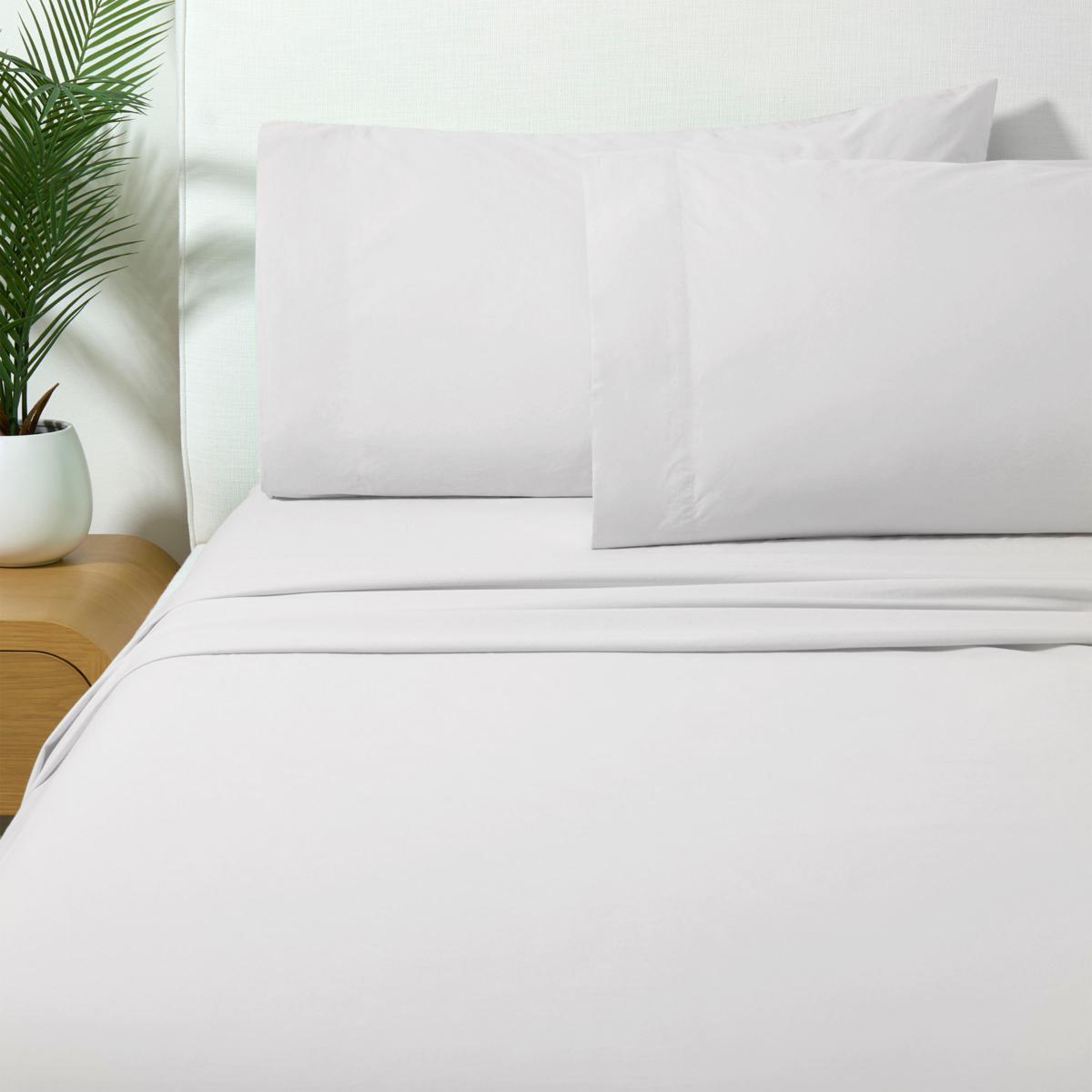 Concierge Collection 4-piece Cotton Coastal Sheet Set - 23364705 | HSN