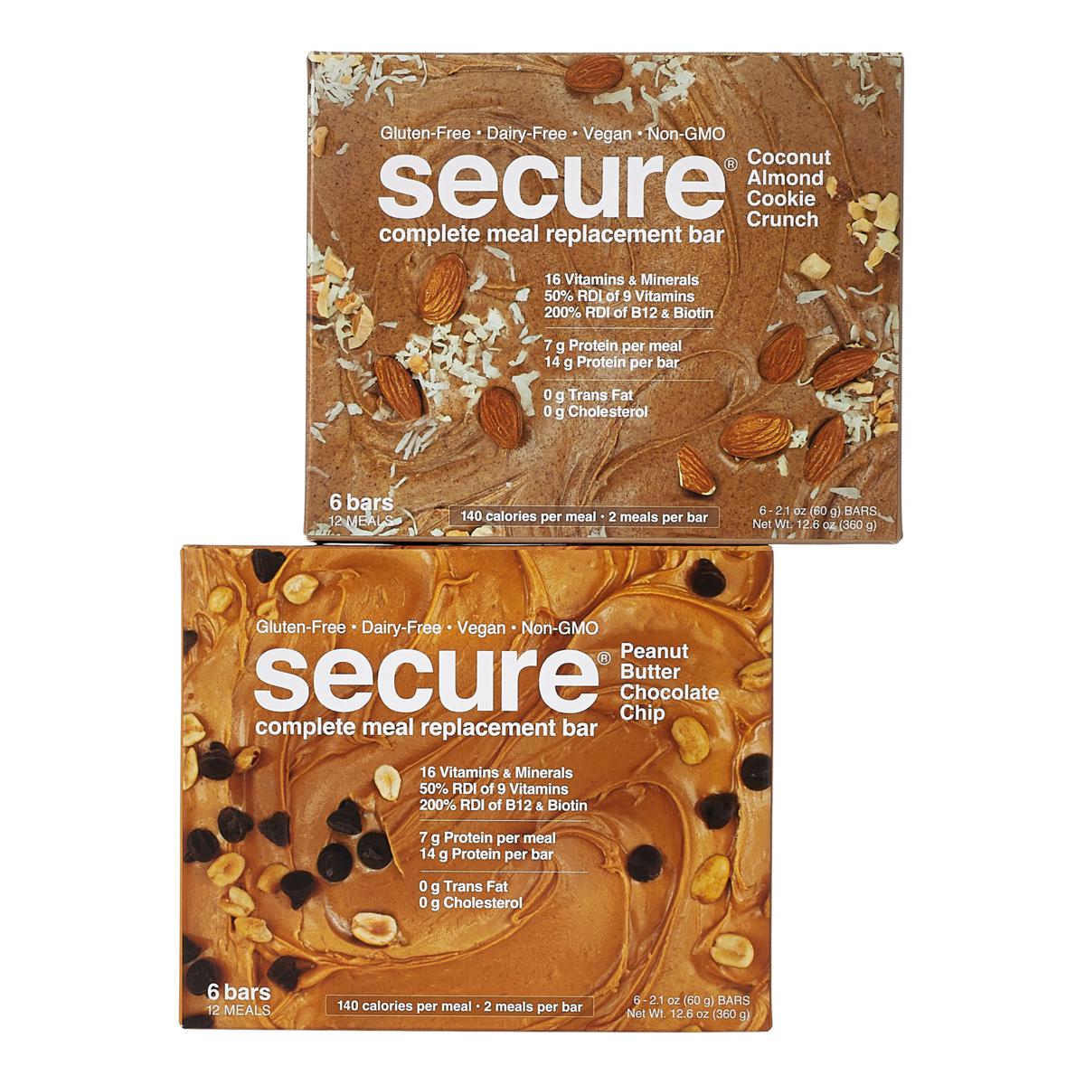 Andrew Lessman Secure Complete Meal Replacement Bars - 12-count | HSN