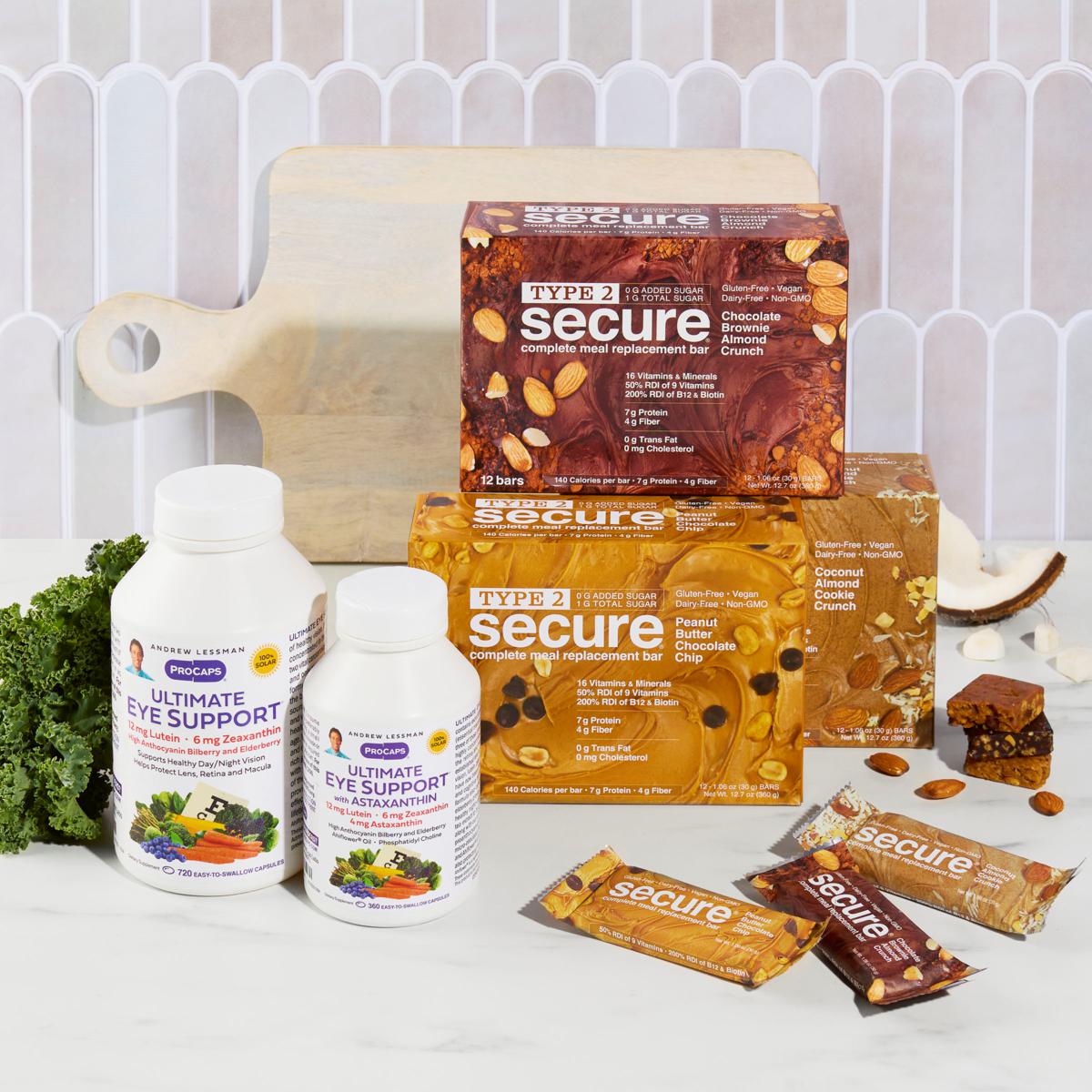 Secure Complete Meal Replacement Bars - 12-count - 23370944 | HSN