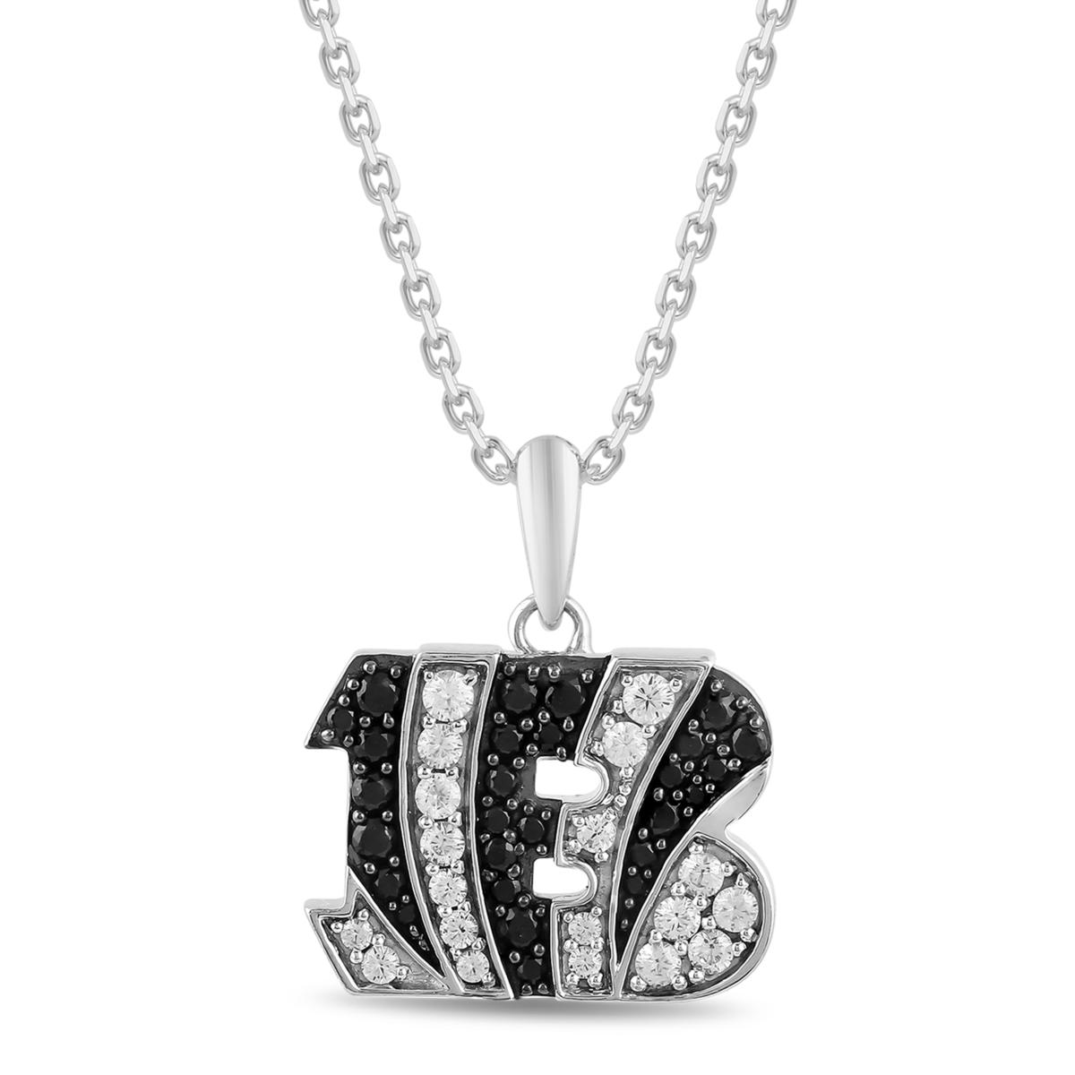 Officially Licensed NFL Team Pendant Necklace - Bengals - 23374387 | HSN