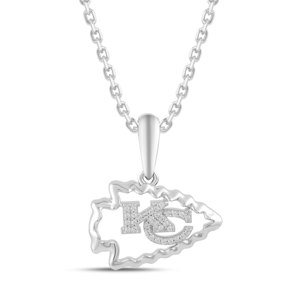 Officially Licensed NFL Team Pendant Necklace - Chiefs | HSN