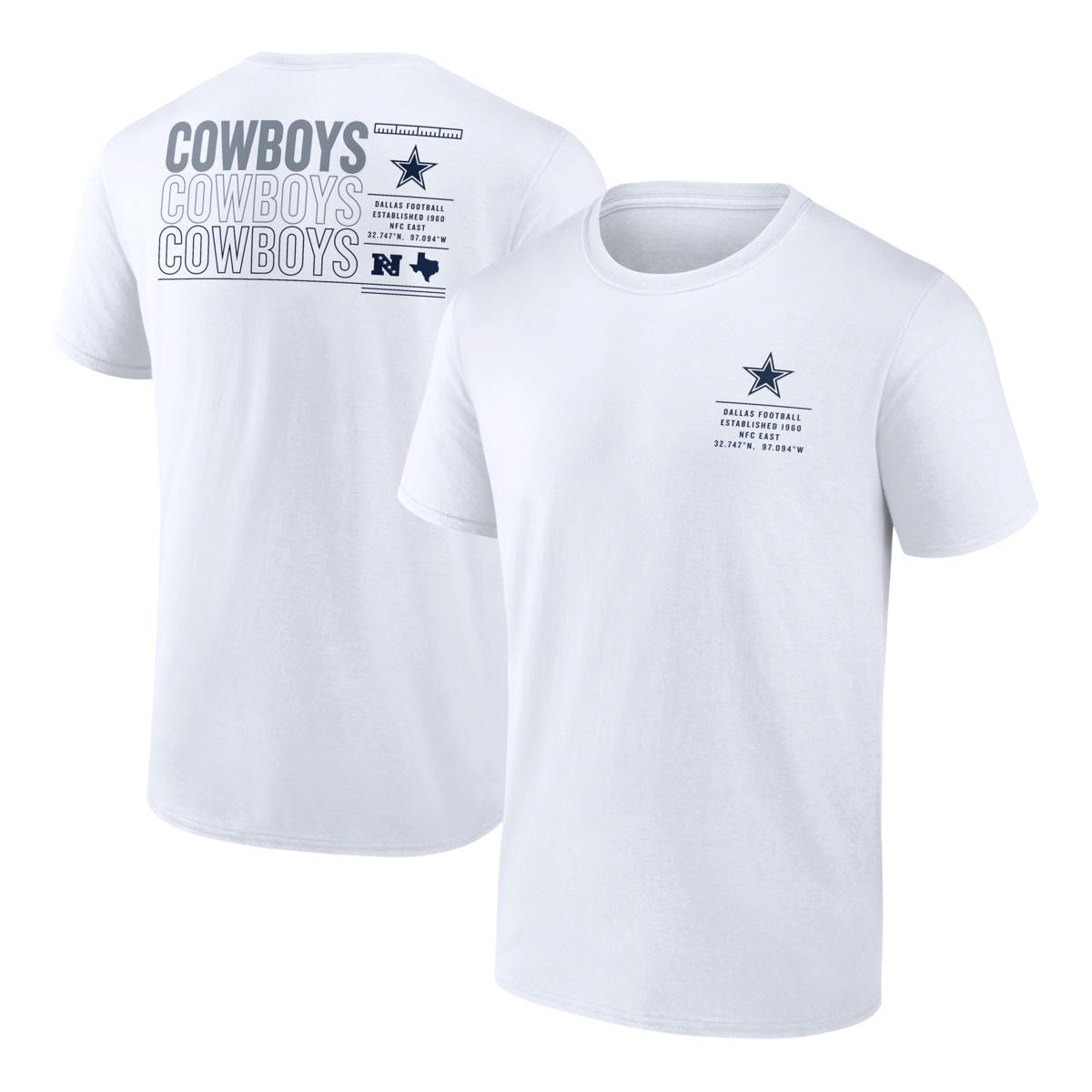 Officially Licensed NFL Fanatics Men's Short Sleeve T-Shirt - Cowboys ...