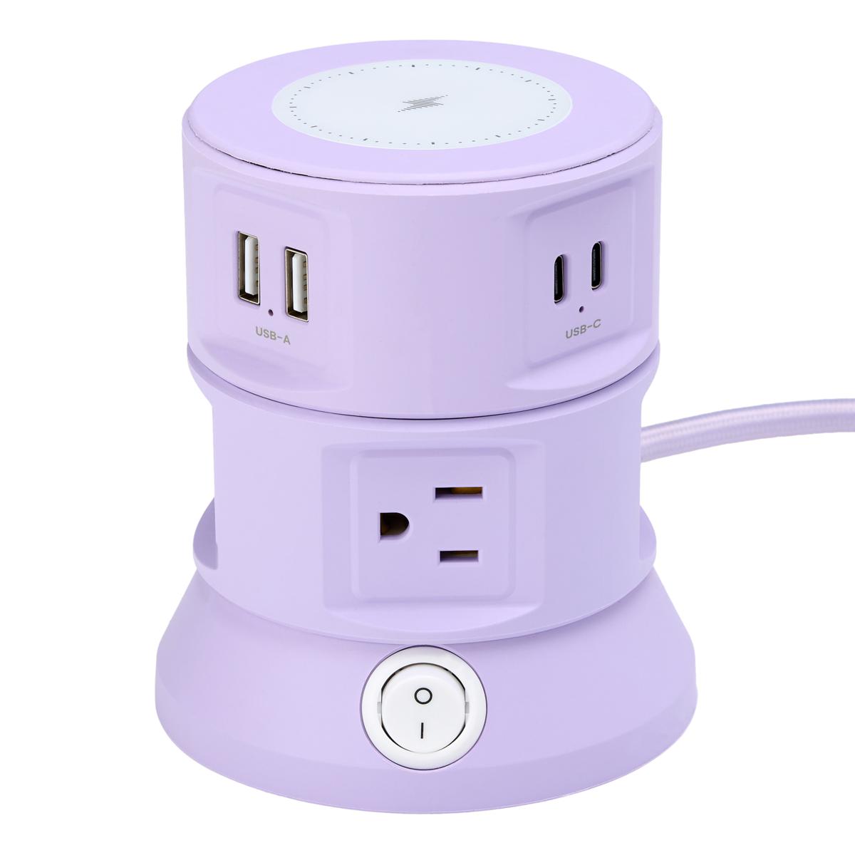 Tech Impressions Wireless Spin Charge Tower with Surge Protection Die ...