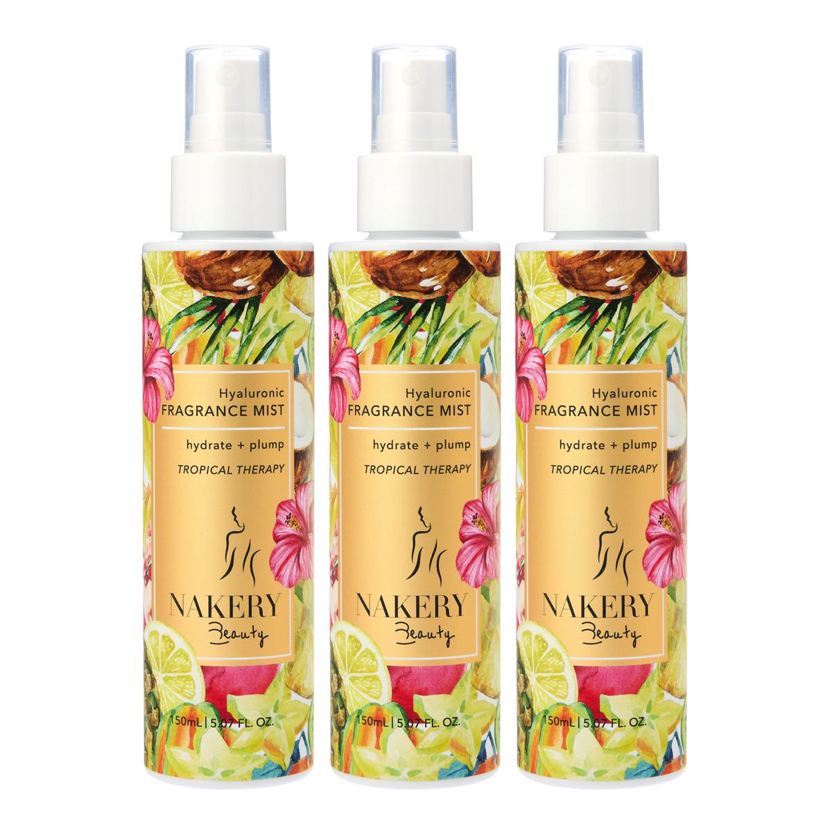 Nakery Beauty 3-pk. Serum-Infused Hyaluronic Fragrance - 10093498 | HSN