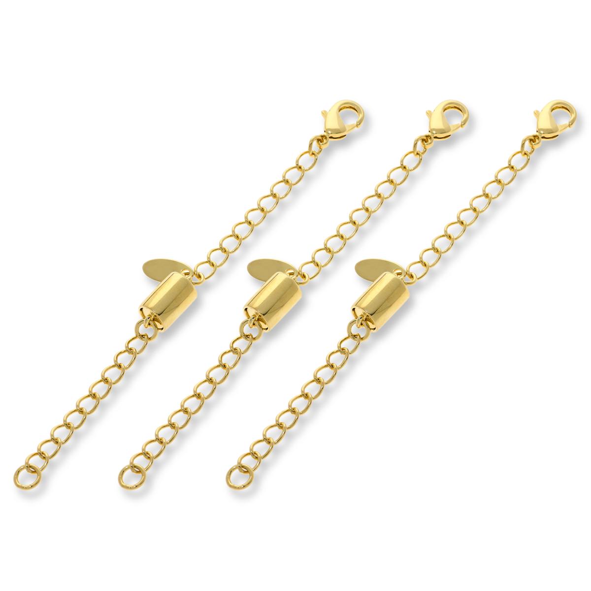 Radiance by Absolute™ 3-pack Magnetic Extender Clasp Set | HSN