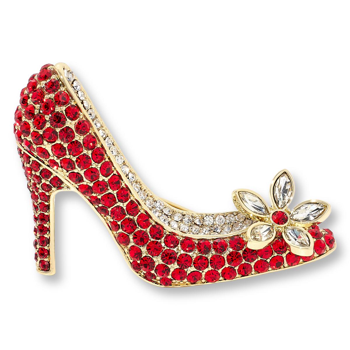 Heidi Daus The High Life High Heel Crystal Pin - 23427648 | HSN