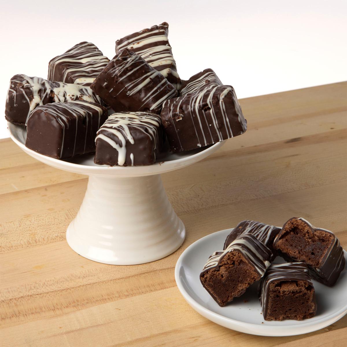 David's Cookies 24-piece 1.5 oz. Enrobed Brownies | HSN