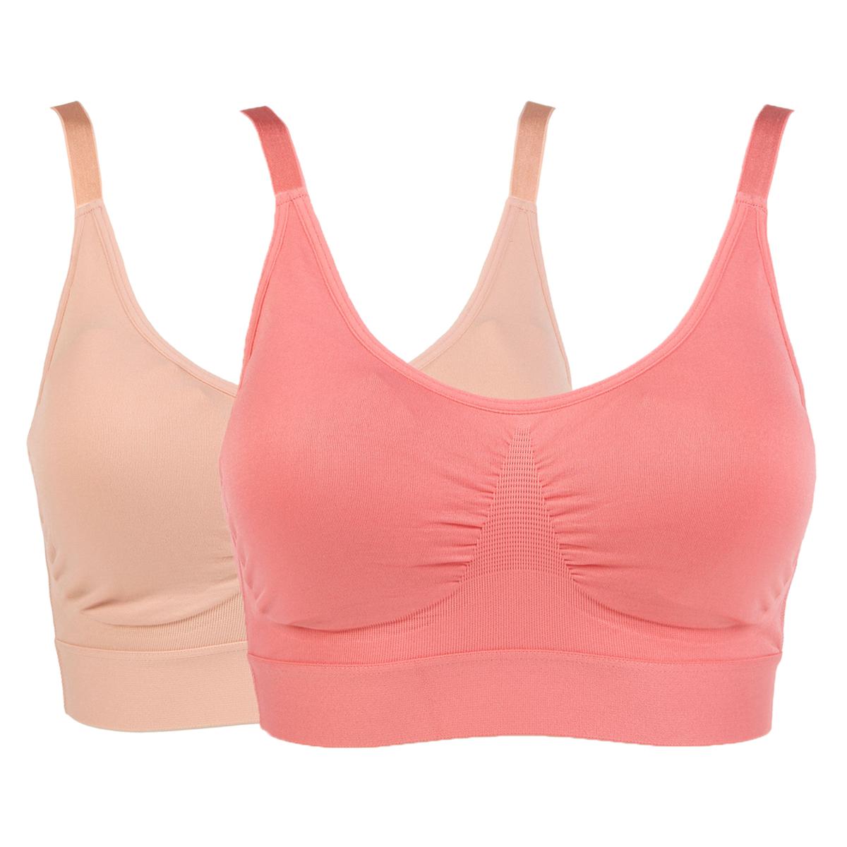 Rhonda Shear 2-pack Lace Back Ahh Bra - 23451557 | HSN