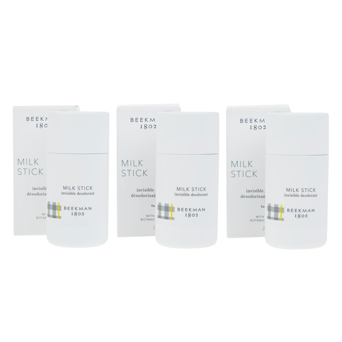 Beekman 1802 Goat Milk Original Milk Stick Deodorant 3-pack | HSN