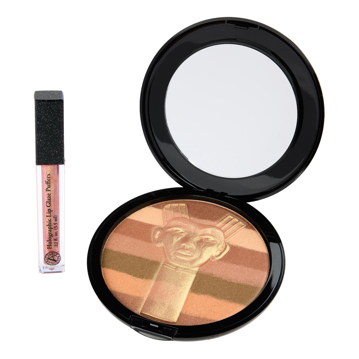 Signature Club A By Adrienne Face and Lips 2-piece Bronzing Set | HSN