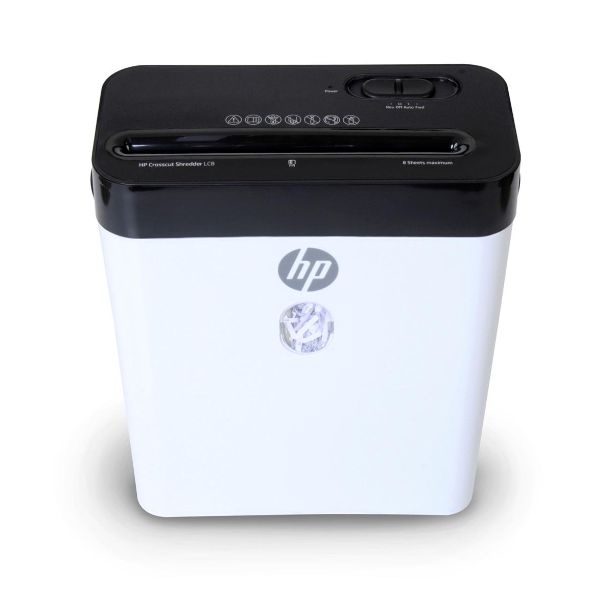HP 8-Sheet Crosscut Shredder with 3.2-Gallon Bin - 23523818 | HSN