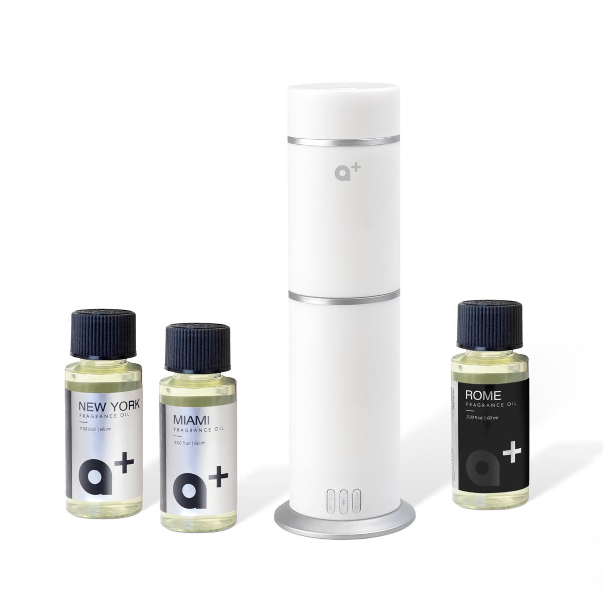 Aromar Plus Waterless Diffuser with 3 Fragrance Oils | HSN