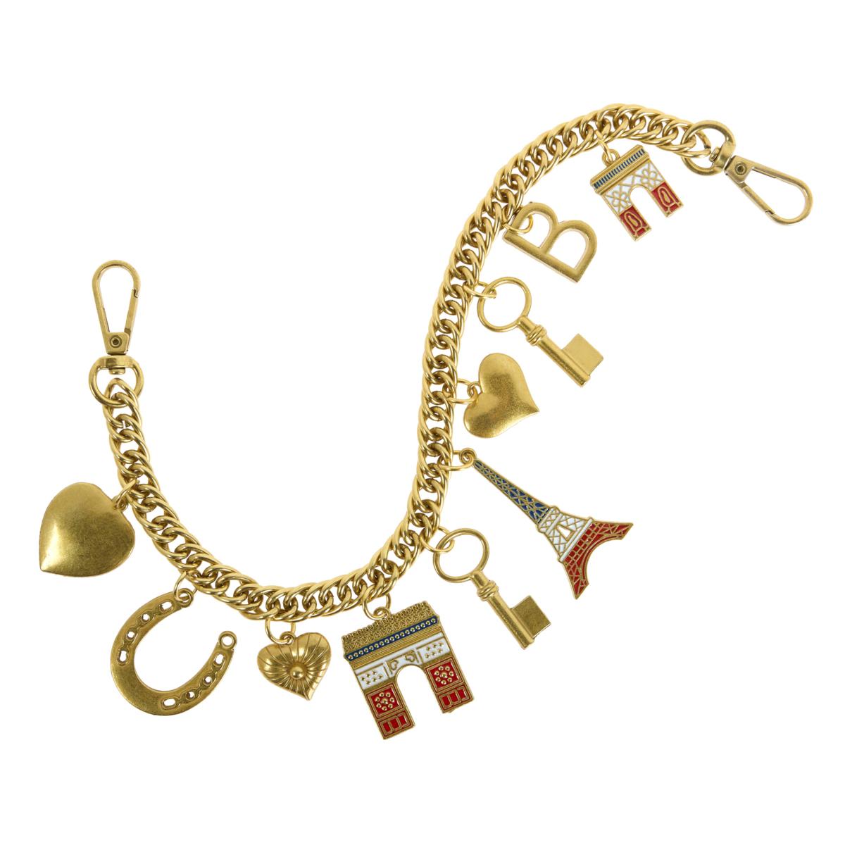 Sharif Legacy Mini Bedazzled Leather Bag Charm - 23536144 | HSN