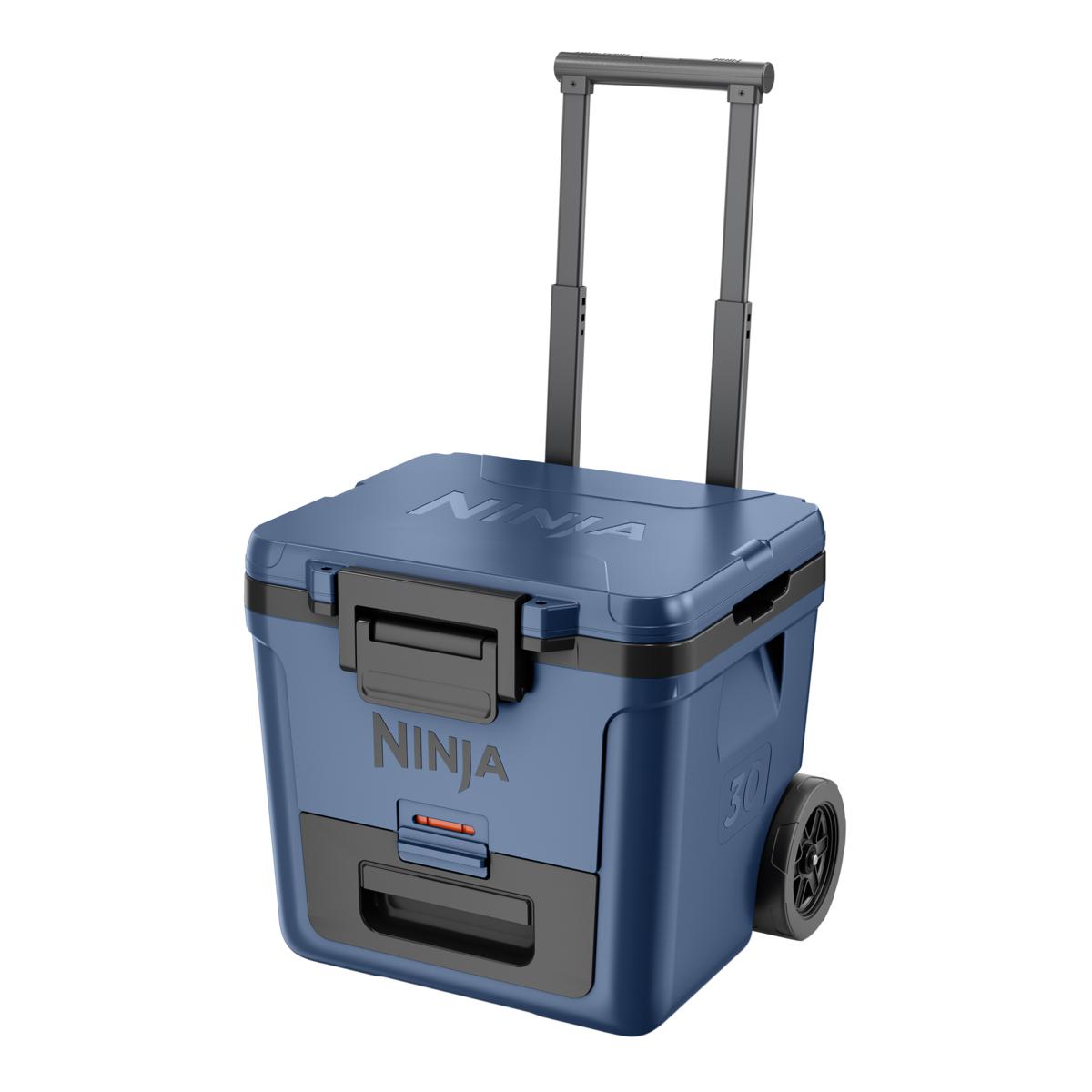 Ninja 30-Quart FrostVault Wheeled Cooler with Telescoping Handle | HSN